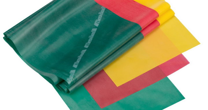 Thera Band 20380 Thera Band Resistance Band Beginner Kit, Yellow, Red ...